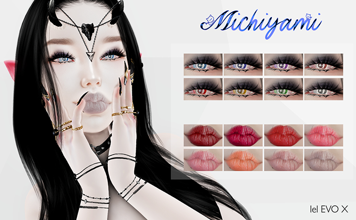 Second Life Marketplace Michiyami Lipstick 013